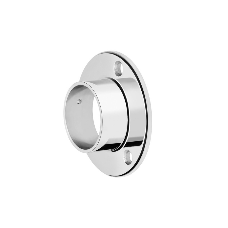 Soporte para tubo redondo Ø43 y Ø50,8mm con fijación a pared Para tubo ...