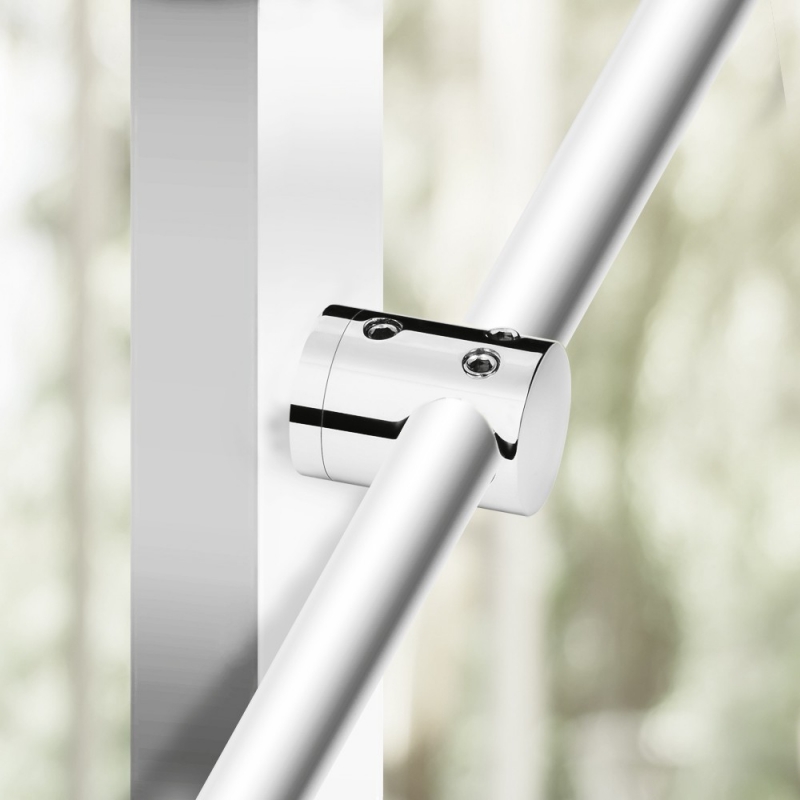 Soporte para varilla de pasamanos INOX Ø43 y 50.8mm | Hostelparts