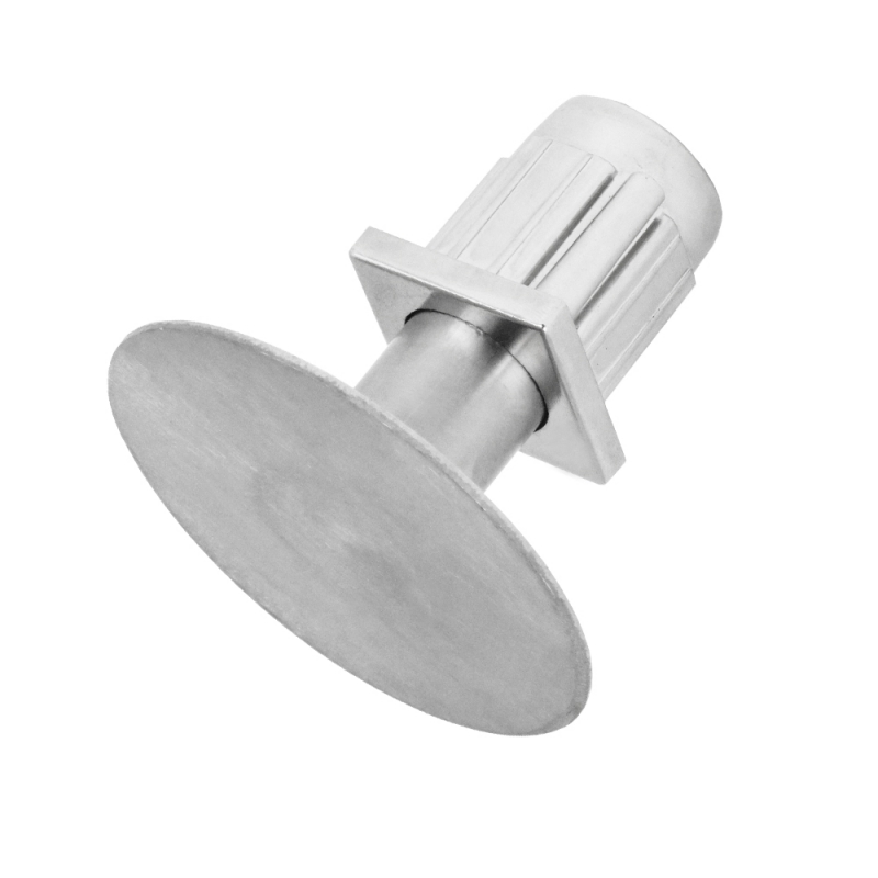 Pata regulable acero inoxidable para tubo 40x40 IR | Hostelparts