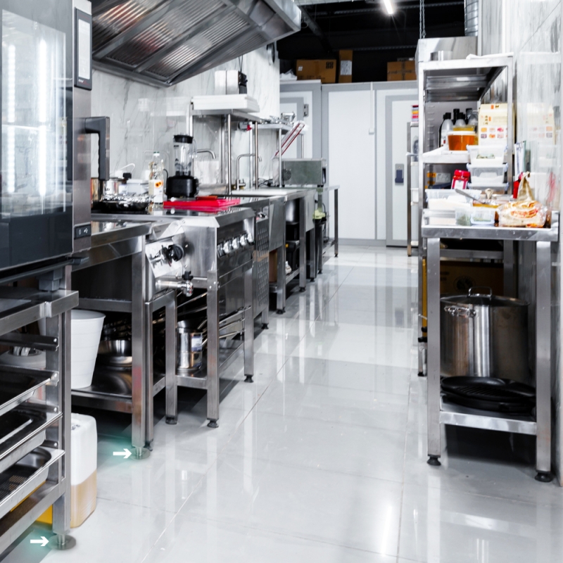 Pata regulable acero inoxidable para tubo 40x40 IR | Hostelparts