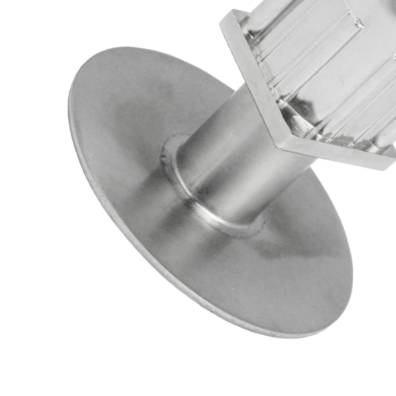 Pata regulable acero inoxidable para tubo 40x40 IR | Hostelparts