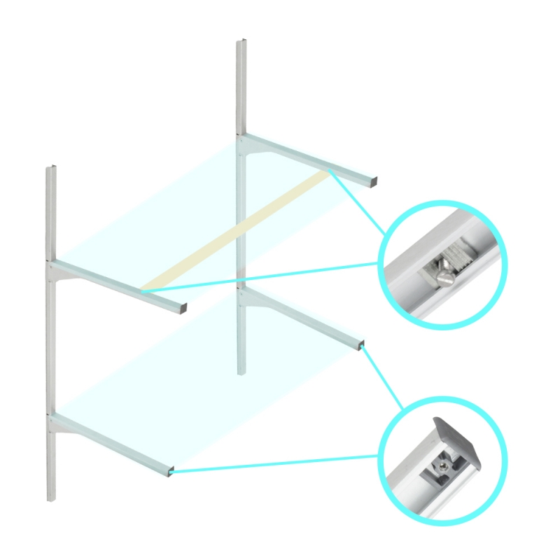 Soporte para Estante Regulable de Cocina Industrial | Hostelparts