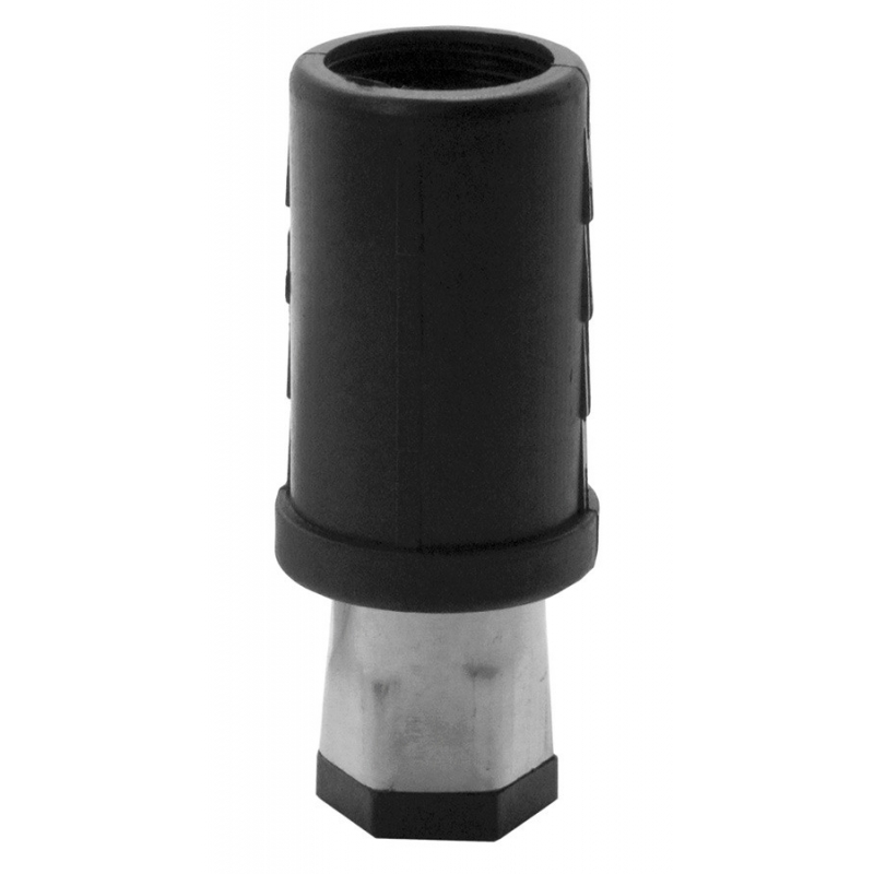 Patas para tubo redondo regulable plastico 36x36mm | Hostelparts